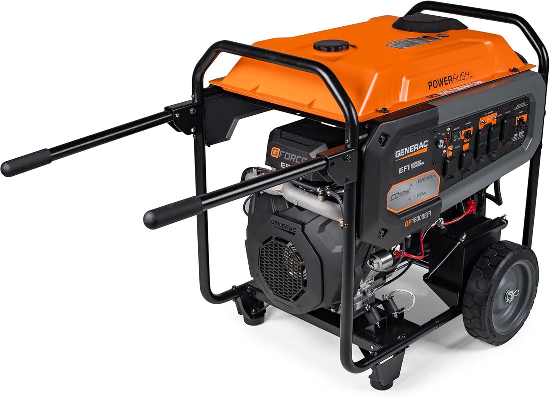 Generac 8917 GP18000EFI 816cc EFI 18,000 Watt Gas Powered Portable Gen