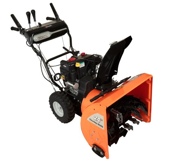 Pioneer Dual Stage 24" Snowblower 208cc Briggs & Stratton ES Engine #G
