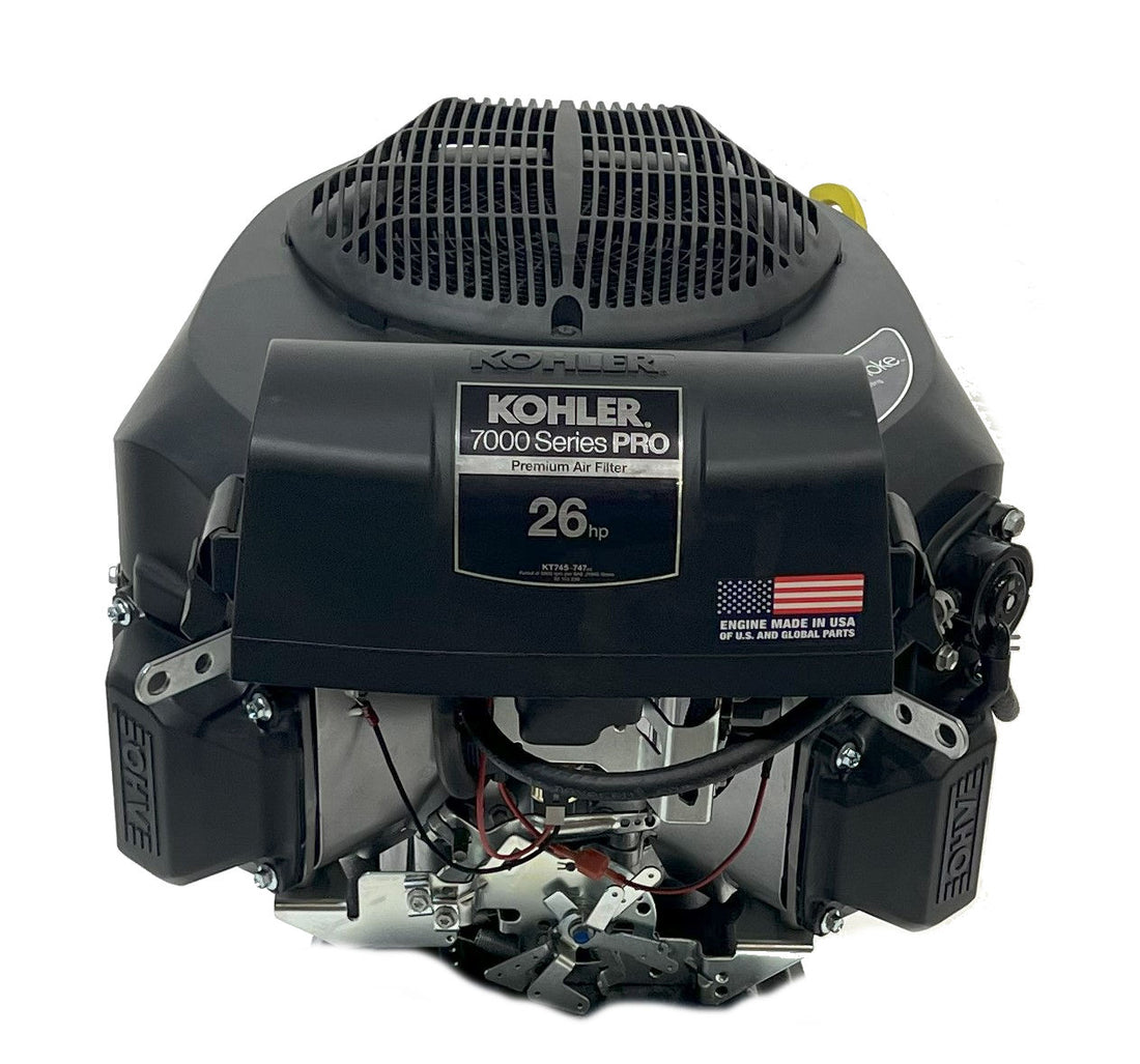 Kohler Vertical 26 HP 7000 Pro Series Engine 747cc 1-1/8" x 4-5/16" #K