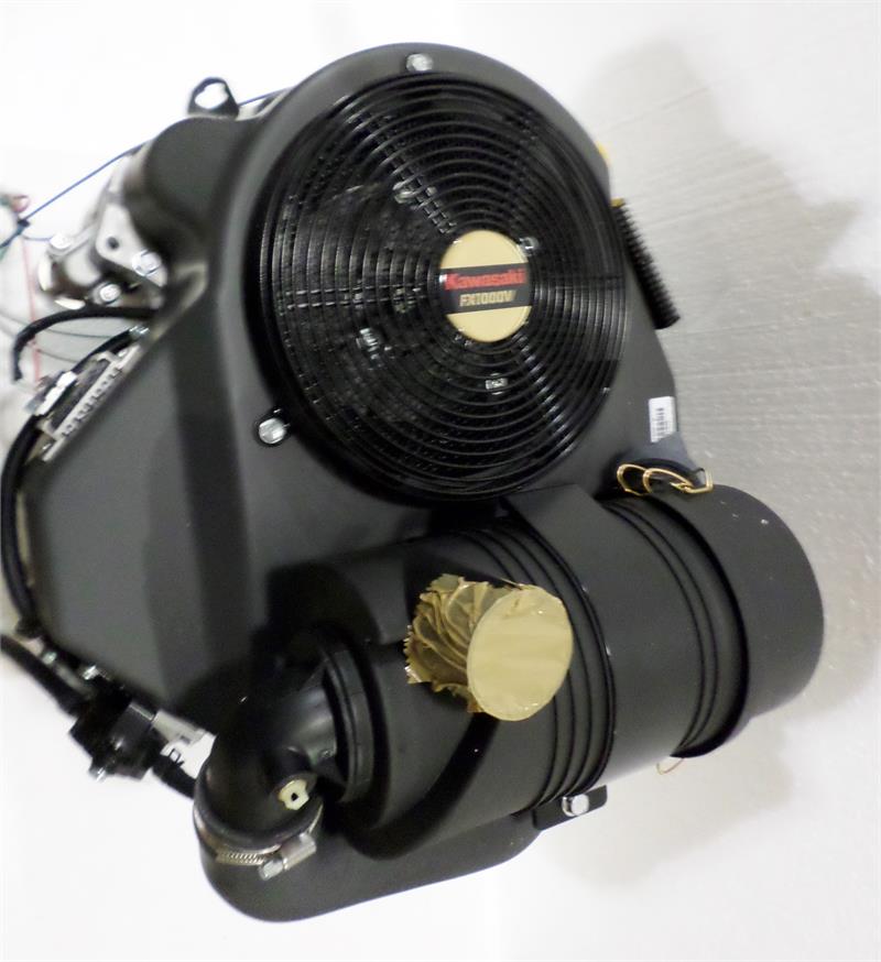 Kawasaki Vertical 35hp 999cc V-Twin OHV Engine ES 20amp 1-1/8" x 3.94"